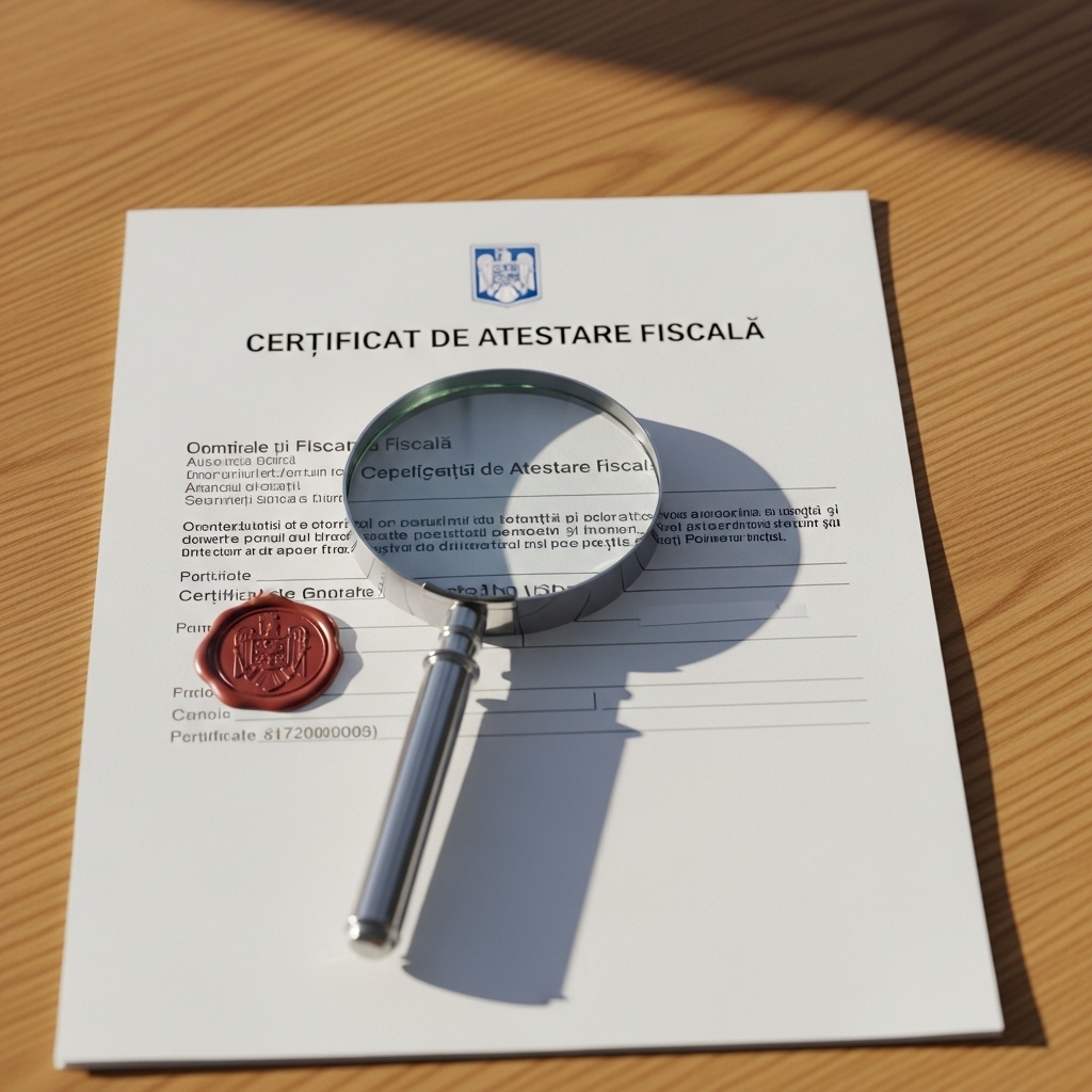 Ghid Cazier Fiscal 2025: Pași de Obținere pentru SRL/PFA